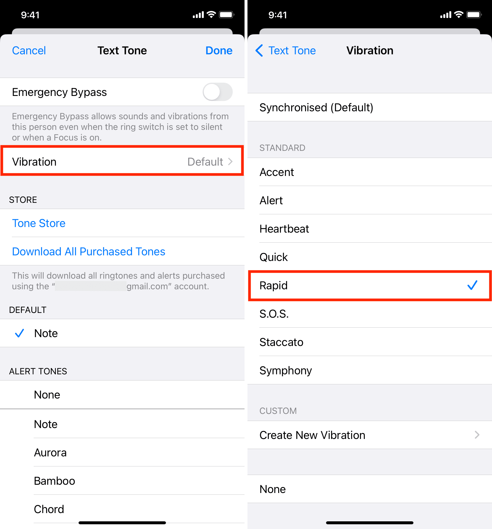 How To Assign Specific Ringtones Text Tones And Vibrations To Your 